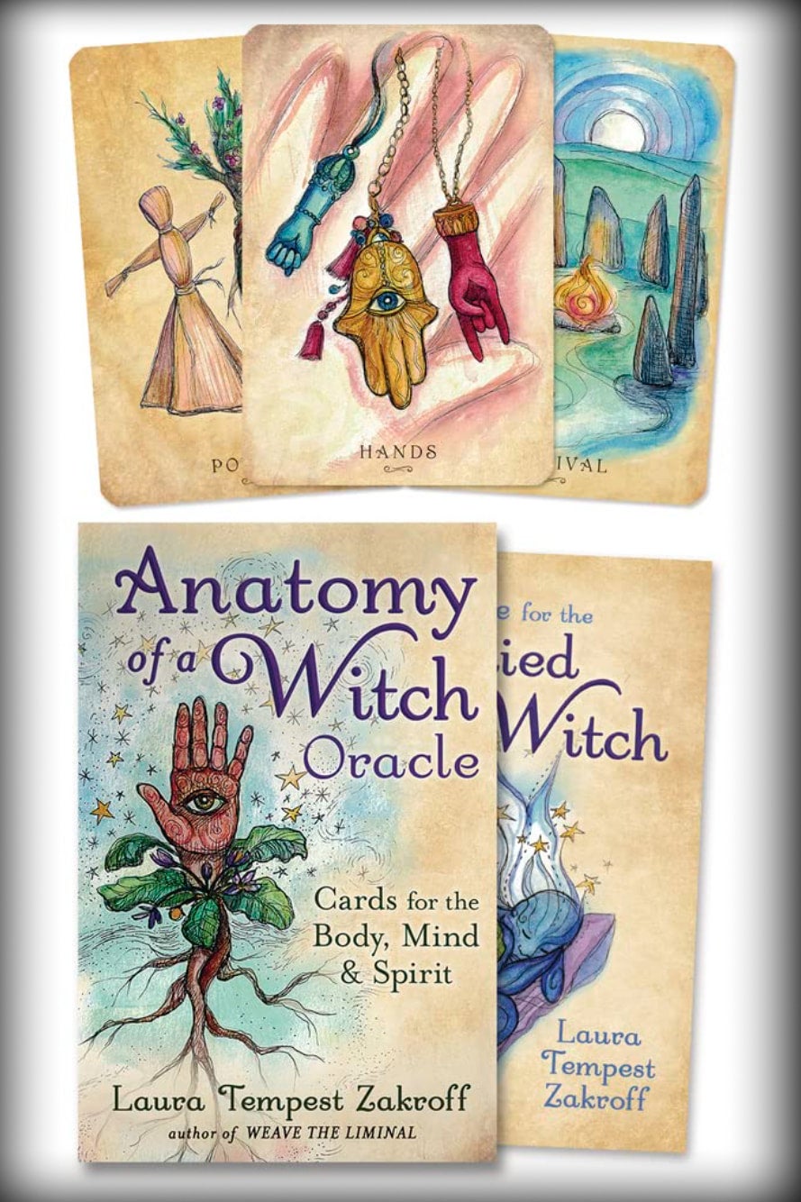 Anatomy of a Witch Oracle: Cards for the Body, Mind & Spirit Cards by ...